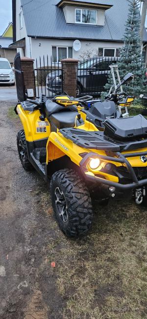Can-Am Outlander 2015 in Tallinn, with an engine capacity of 0.65 L and mileage of 0 thousand km for 7700 €, photo 2 on AUTOMOTO.COM.LV
