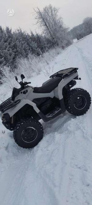 Can-Am Outlander 2015 Šauļi, ar dzinēja tilpumu 0.45 L un nobraukumu 4 tūkst. km par 3950 €, foto 5 vietnē AUTOMOTO.COM.LV