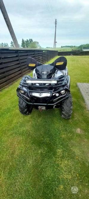 Can-Am Outlander 2015 Kretinga, ar dzinēja tilpumu 0.80 L un nobraukumu 6 tūkst. km par 6400 €, foto  vietnē AUTOMOTO.COM.LV