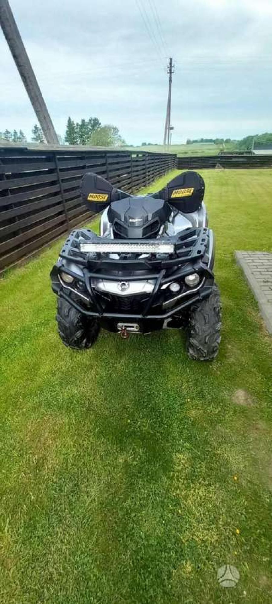 Can-Am Outlander 2015 in Kretinga, with an engine capacity of 0.80 L and mileage of 6 thousand km for 6400 €, photo 1 on AUTOMOTO.COM.LV