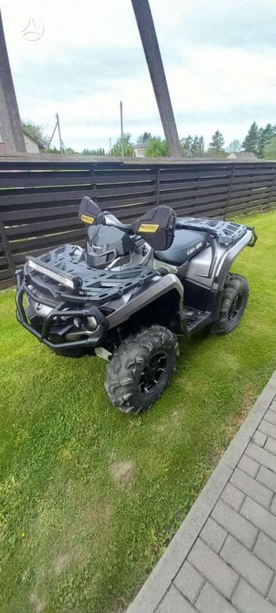 Can-Am Outlander 2015 in Kretinga, with an engine capacity of 0.80 L and mileage of 6 thousand km for 6400 €, photo 3 on AUTOMOTO.COM.LV