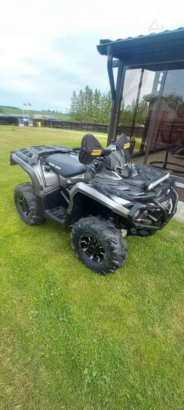Can-Am Outlander 2015 in Kretinga, with an engine capacity of 0.80 L and mileage of 6 thousand km for 6400 €, photo 4 on AUTOMOTO.COM.LV