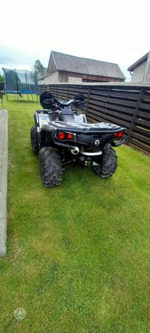 Can-Am Outlander 2015 in Kretinga, with an engine capacity of 0.80 L and mileage of 6 thousand km for 6400 €, photo 6 on AUTOMOTO.COM.LV