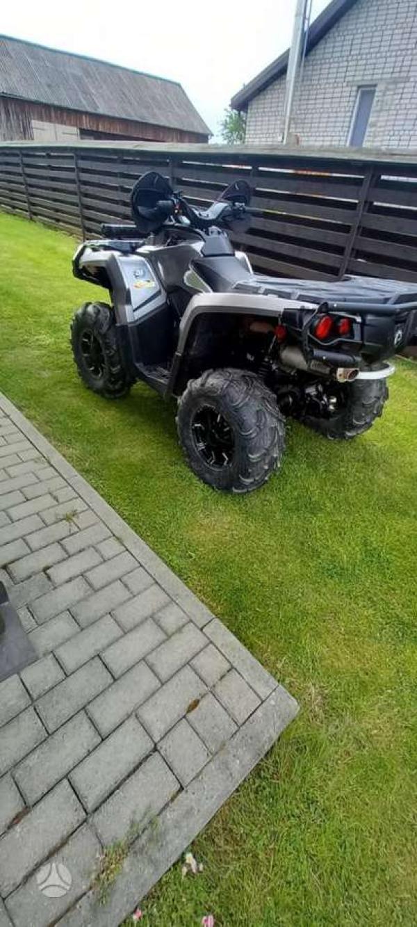 Can-Am Outlander 2015 in Kretinga, with an engine capacity of 0.80 L and mileage of 6 thousand km for 6400 €, photo 7 on AUTOMOTO.COM.LV