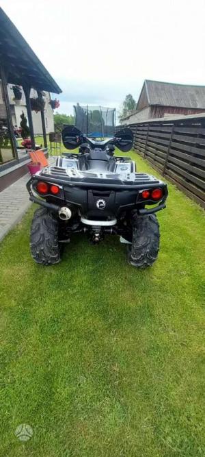 Can-Am Outlander 2015 in Kretinga, with an engine capacity of 0.80 L and mileage of 6 thousand km for 6400 €, photo 8 on AUTOMOTO.COM.LV
