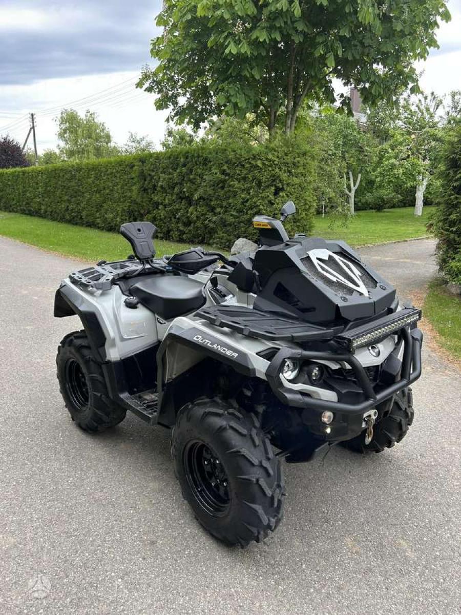 Can-Am Outlander 2016 Kauņa, ar dzinēja tilpumu 0.57 L un nobraukumu 12 tūkst. km par 7500 €, foto 6 vietnē AUTOMOTO.COM.LV