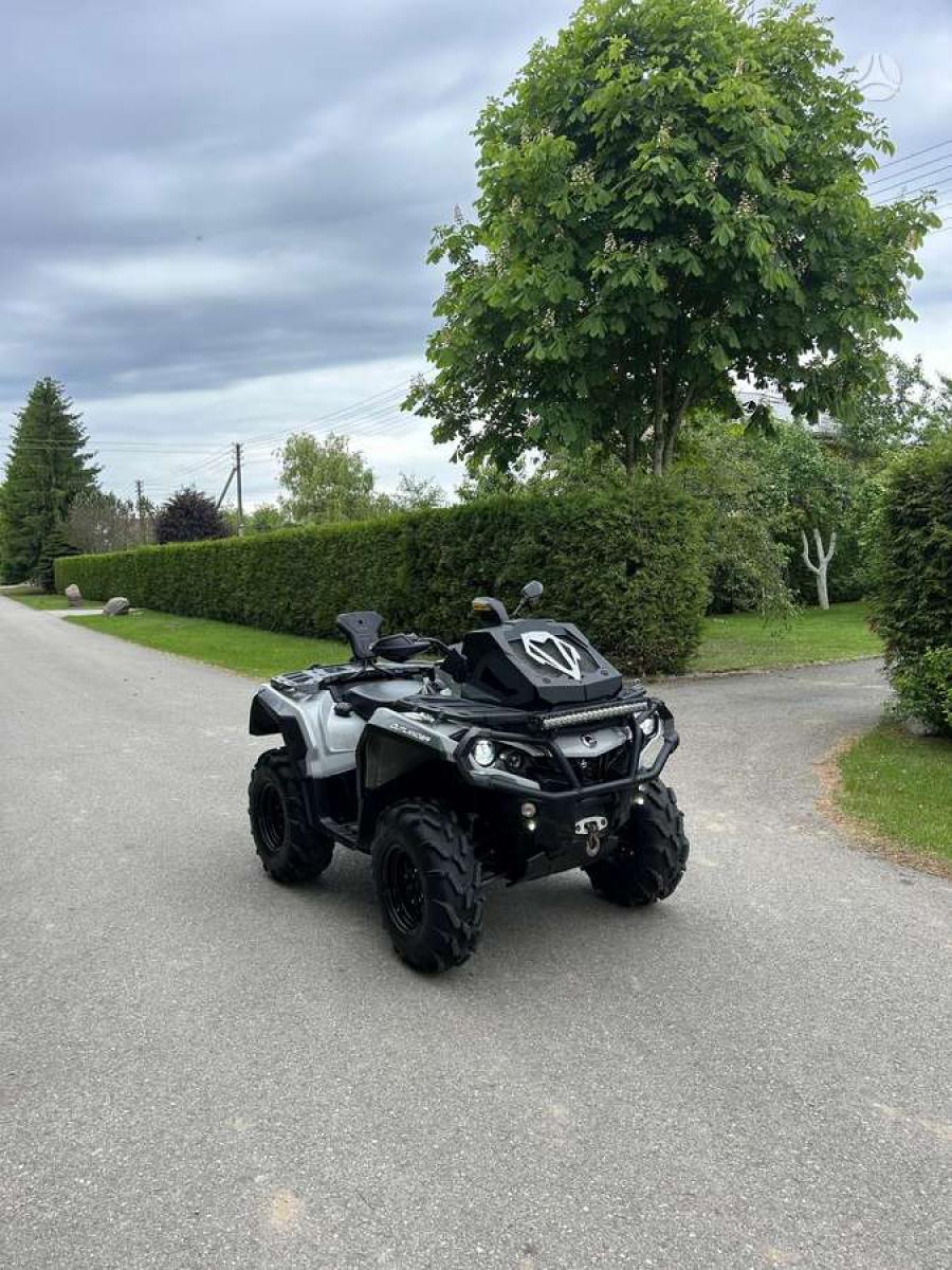 Can-Am Outlander 2016 Kauņa, ar dzinēja tilpumu 0.57 L un nobraukumu 12 tūkst. km par 7500 €, foto 7 vietnē AUTOMOTO.COM.LV