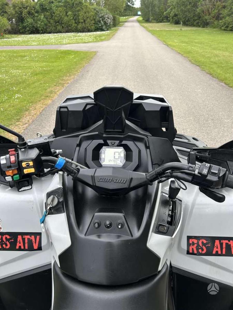 Can-Am Outlander 2016 Kauņa, ar dzinēja tilpumu 0.57 L un nobraukumu 12 tūkst. km par 7500 €, foto 9 vietnē AUTOMOTO.COM.LV