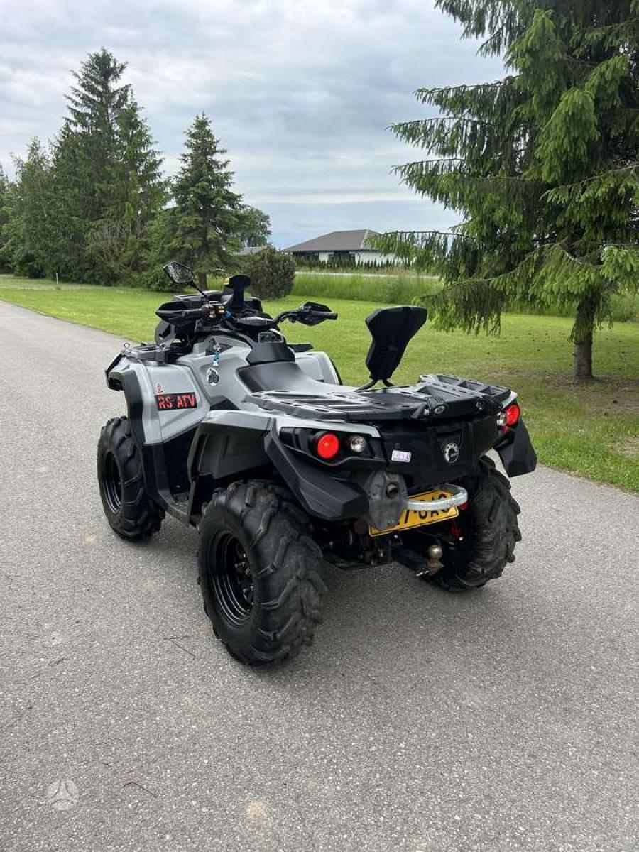 Can-Am Outlander 2016 Kauņa, ar dzinēja tilpumu 0.57 L un nobraukumu 12 tūkst. km par 7500 €, foto 11 vietnē AUTOMOTO.COM.LV