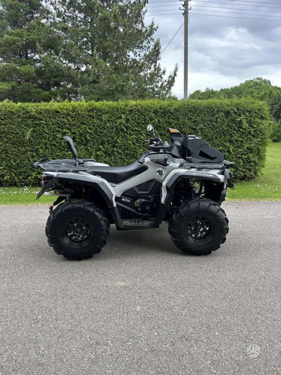 Can-Am Outlander 2016 Kauņa, ar dzinēja tilpumu 0.57 L un nobraukumu 12 tūkst. km par 7500 €, foto 12 vietnē AUTOMOTO.COM.LV