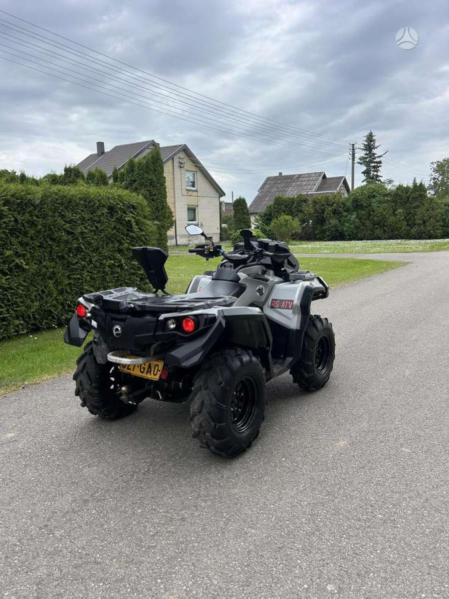 Can-Am Outlander 2016 Kauņa, ar dzinēja tilpumu 0.57 L un nobraukumu 12 tūkst. km par 7500 €, foto 13 vietnē AUTOMOTO.COM.LV