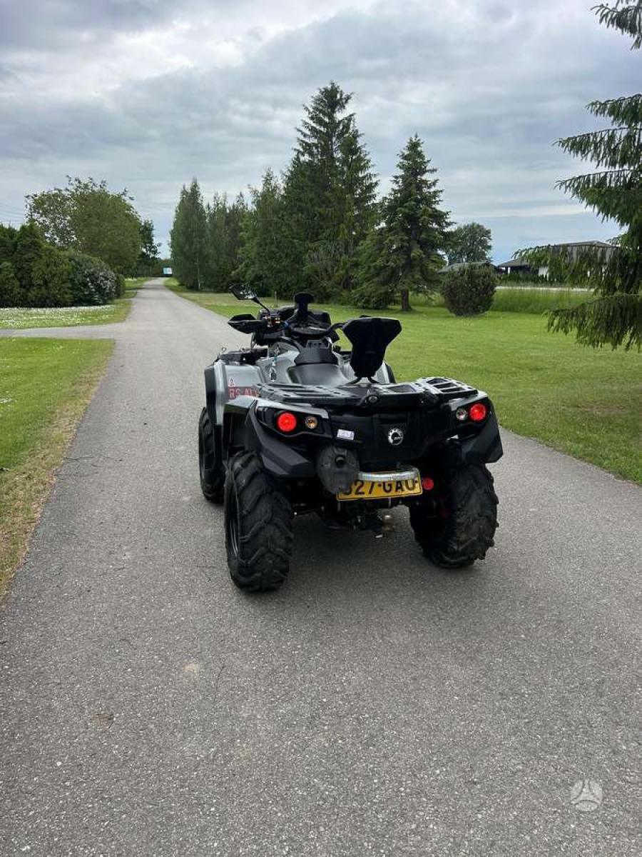Can-Am Outlander 2016 Kauņa, ar dzinēja tilpumu 0.57 L un nobraukumu 12 tūkst. km par 7500 €, foto 14 vietnē AUTOMOTO.COM.LV