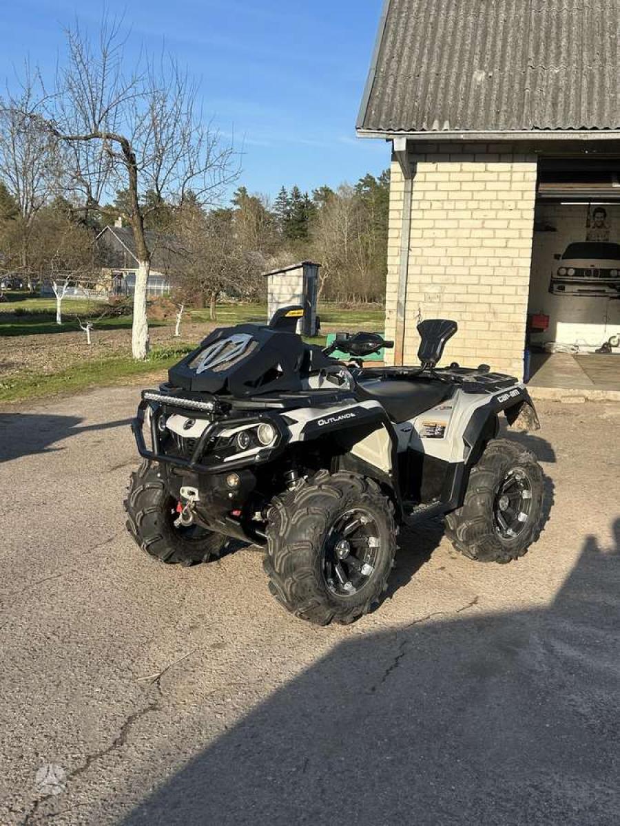 Can-Am Outlander 2016 Kauņa, ar dzinēja tilpumu 0.57 L un nobraukumu 12 tūkst. km par 7500 €, foto 17 vietnē AUTOMOTO.COM.LV