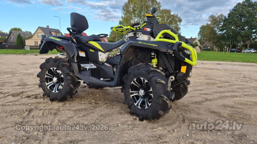 Can-Am Outlander 2016 in Tallinn, with an engine capacity of 1.00 L and mileage of 0 thousand km for 10800 €, photo 4 on AUTOMOTO.COM.LV