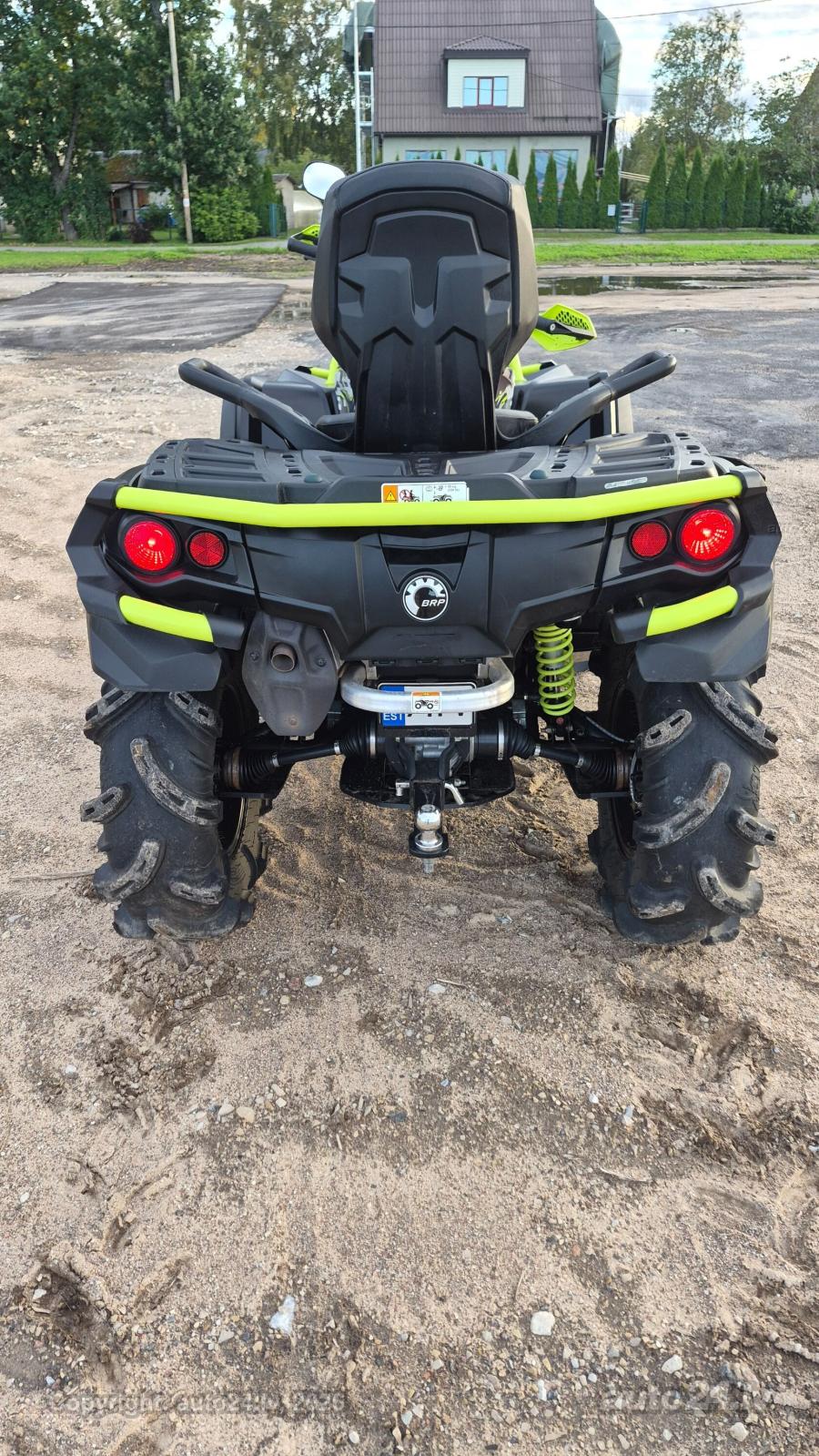 Can-Am Outlander 2016 in Tallinn, with an engine capacity of 1.00 L and mileage of 0 thousand km for 10800 €, photo 9 on AUTOMOTO.COM.LV
