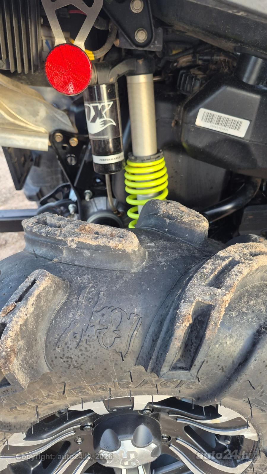 Can-Am Outlander 2016 in Tallinn, with an engine capacity of 1.00 L and mileage of 0 thousand km for 10800 €, photo 11 on AUTOMOTO.COM.LV