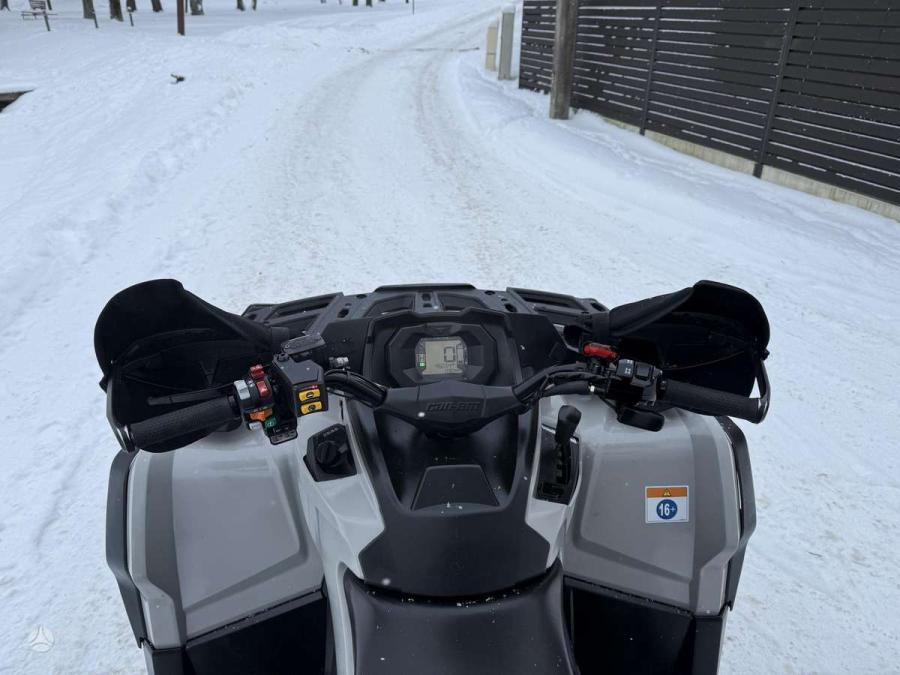 Can-Am Outlander 2017 Kauņa, ar dzinēja tilpumu 1.00 L un nobraukumu 5 tūkst. km par 9850 €, foto 8 vietnē AUTOMOTO.COM.LV