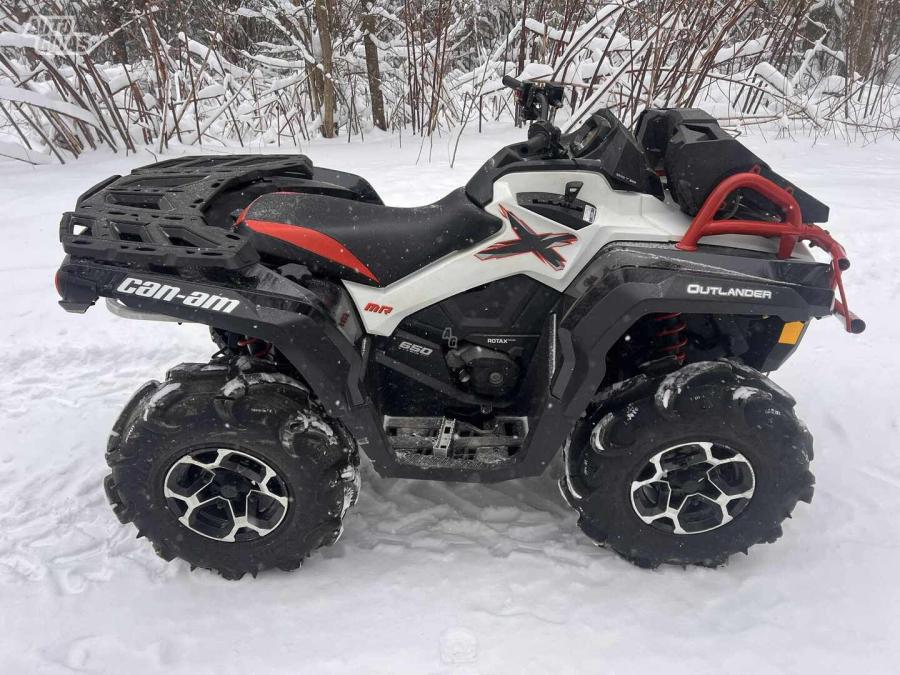 Can-Am Outlander 2017 Viļņa, ar dzinēja tilpumu 0.65 L un nobraukumu 4 tūkst. km par 7000 €, foto 5 vietnē AUTOMOTO.COM.LV