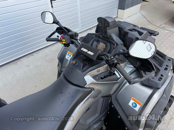 Can-Am Outlander 2017 Tallina, ar dzinēja tilpumu 1.00 L un nobraukumu 4 tūkst. km par 8500 €, foto 10 vietnē AUTOMOTO.COM.LV
