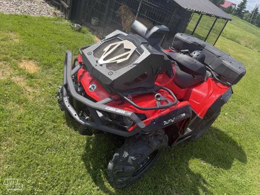 Can-Am Outlander 2017 Kauņa, ar dzinēja tilpumu 0.42 L un nobraukumu 0 tūkst. km par 5200 €, foto 4 vietnē AUTOMOTO.COM.LV