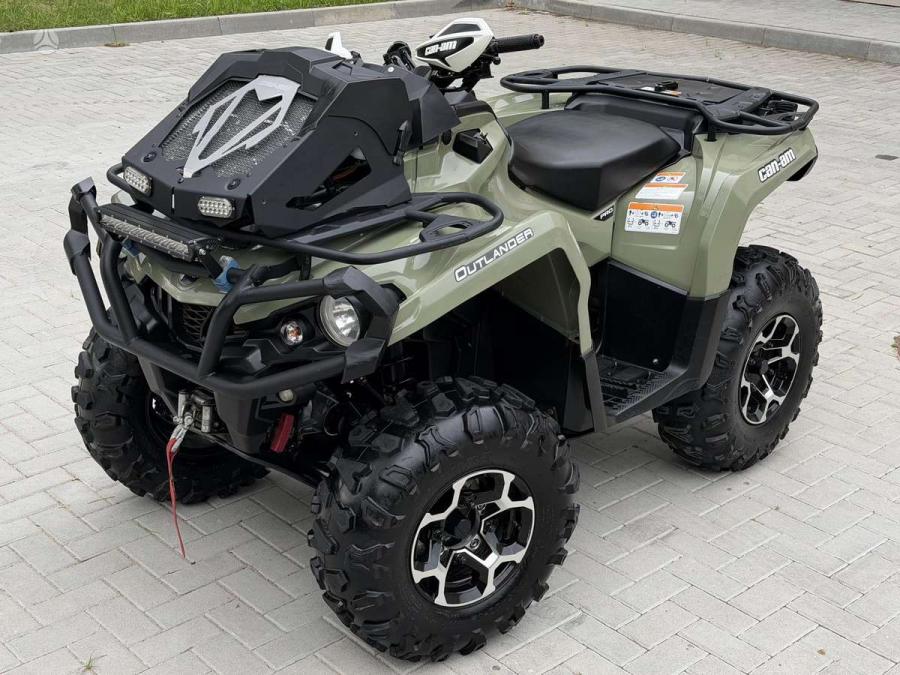 Can-Am Outlander 2017 Prienai, ar dzinēja tilpumu 0.45 L un nobraukumu 13 tūkst. km par 4750 €, foto 1 vietnē AUTOMOTO.COM.LV