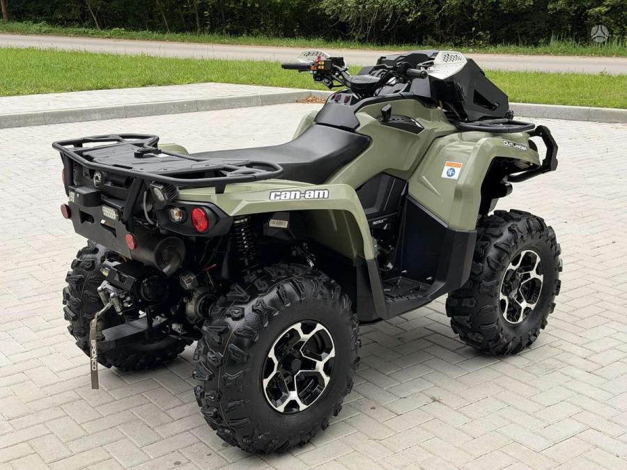 Can-Am Outlander 2017 Prienai, ar dzinēja tilpumu 0.45 L un nobraukumu 13 tūkst. km par 4750 €, foto 6 vietnē AUTOMOTO.COM.LV
