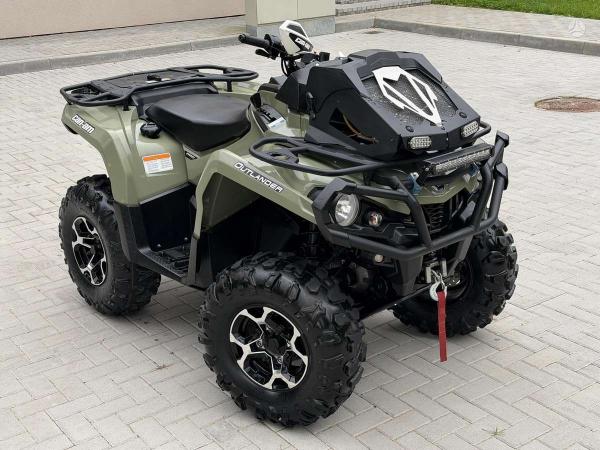 Can-Am Outlander 2017 Prienai, ar dzinēja tilpumu 0.45 L un nobraukumu 13 tūkst. km par 4750 €, foto 8 vietnē AUTOMOTO.COM.LV