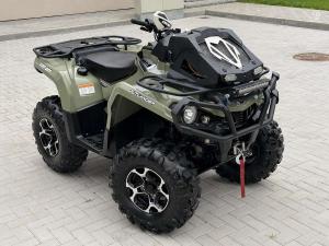 Can-Am Outlander 2017 Prienai, ar dzinēja tilpumu 0.45 L un nobraukumu 13 tūkst. km par 4750 €, foto 8 vietnē AUTOMOTO.COM.LV