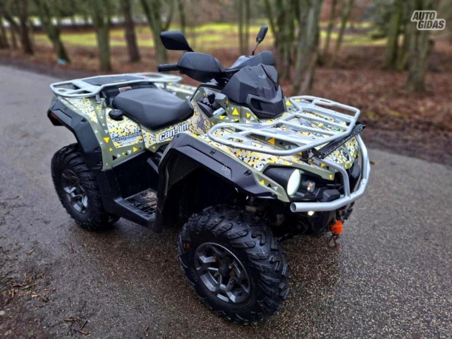 Can-Am Outlander 2018 Viļņa, ar dzinēja tilpumu 0.00 L un nobraukumu 0 tūkst. km par 6450 €, foto 1 vietnē AUTOMOTO.COM.LV