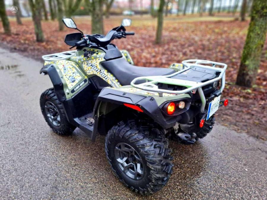 Can-Am Outlander 2018 в Вильнюс, объемом двигателя 0.65 л и пробегом 8 тыс. км за 6450 €, фото 2 на AUTOMOTO.COM.LV