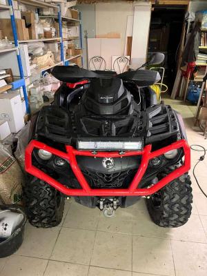 Can-Am Outlander 2018 in Taurage, with an engine capacity of 0.65 L and mileage of 3 thousand km for 7900 €, photo  on AUTOMOTO.COM.LV
