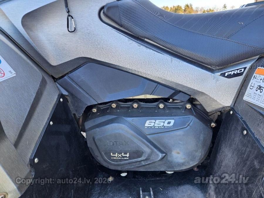 Can-Am Outlander 2018 in Tallinn, with an engine capacity of 0.65 L and mileage of 3 thousand km for 6990 €, photo 4 on AUTOMOTO.COM.LV