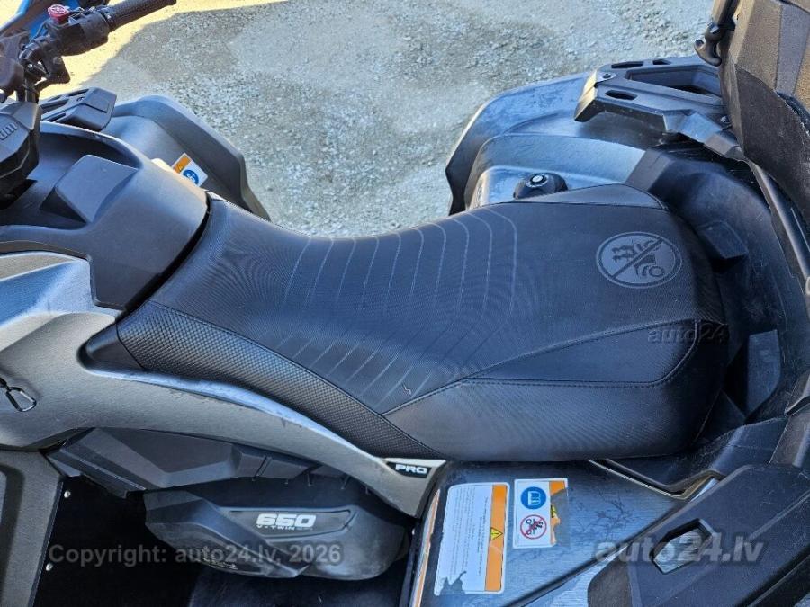 Can-Am Outlander 2018 in Tallinn, with an engine capacity of 0.65 L and mileage of 3 thousand km for 6990 €, photo 15 on AUTOMOTO.COM.LV