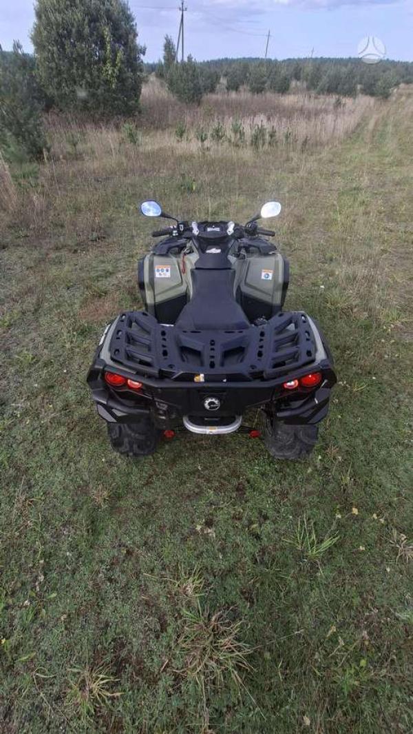 Can-Am Outlander 2018 Viļņa, ar dzinēja tilpumu 0.65 L un nobraukumu 7 tūkst. km par 8400 €, foto 3 vietnē AUTOMOTO.COM.LV