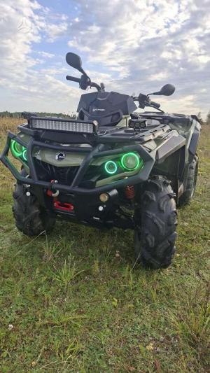 Can-Am Outlander 2018 in Vilnius, with an engine capacity of 0.65 L and mileage of 7 thousand km for 8400 €, photo 4 on AUTOMOTO.COM.LV
