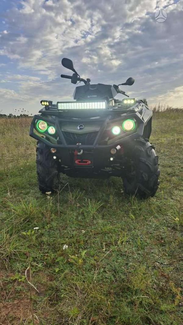 Can-Am Outlander 2018 Viļņa, ar dzinēja tilpumu 0.65 L un nobraukumu 7 tūkst. km par 8400 €, foto 5 vietnē AUTOMOTO.COM.LV