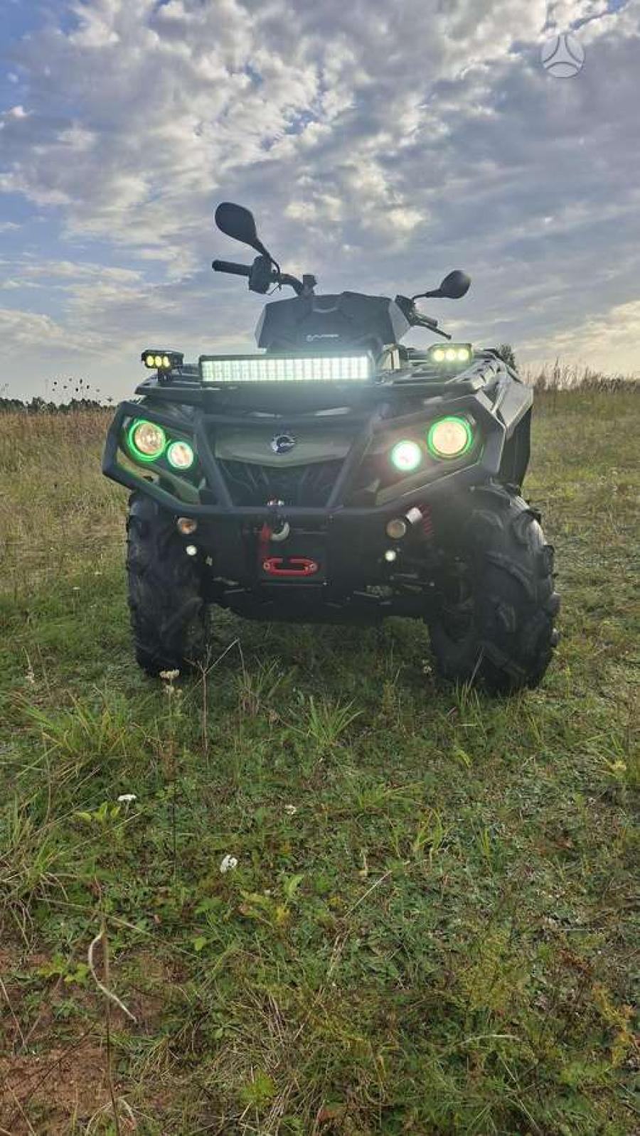 Can-Am Outlander 2018 in Vilnius, with an engine capacity of 0.65 L and mileage of 7 thousand km for 8400 €, photo 5 on AUTOMOTO.COM.LV