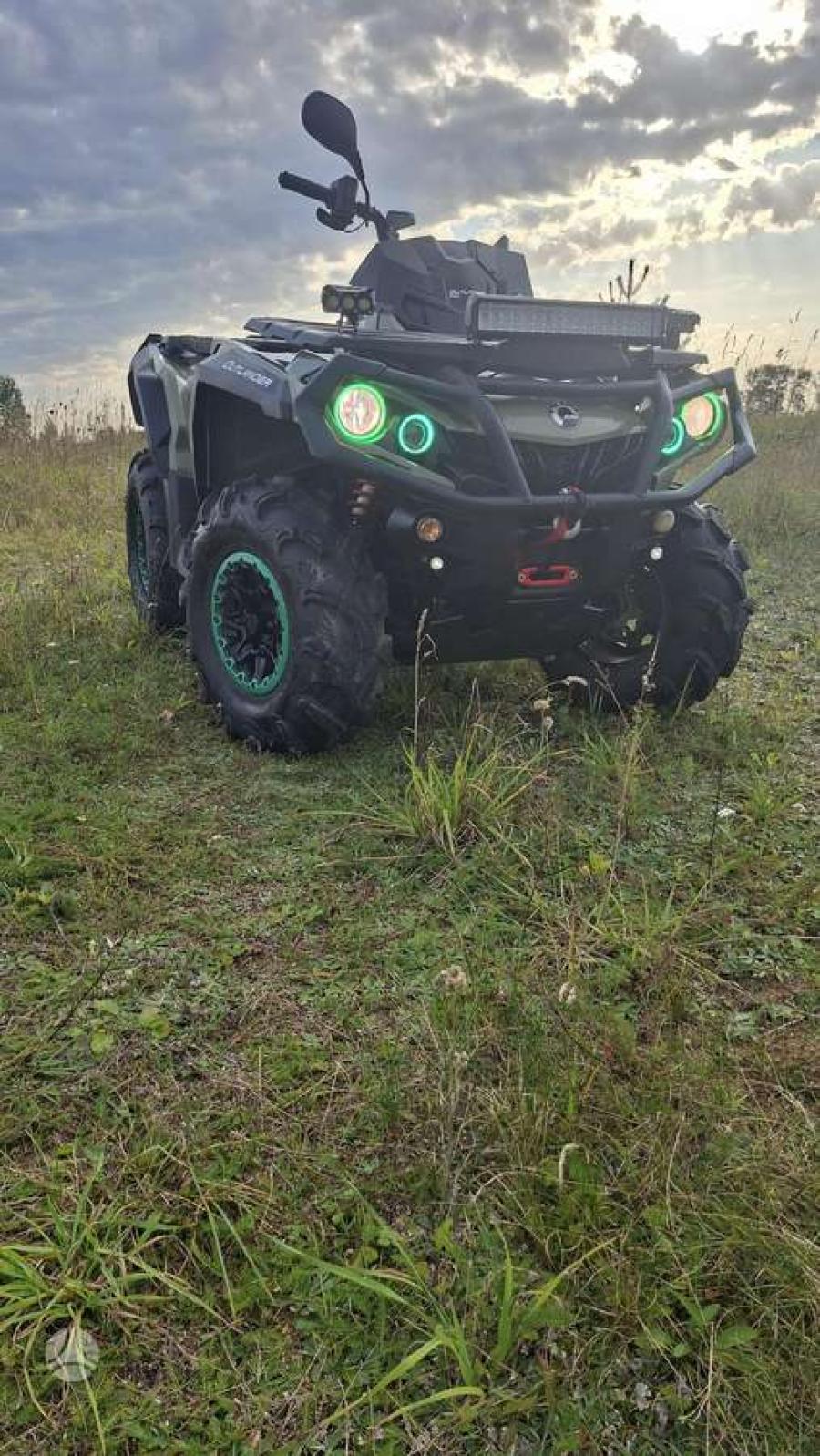 Can-Am Outlander 2018 in Vilnius, with an engine capacity of 0.65 L and mileage of 7 thousand km for 8400 €, photo 6 on AUTOMOTO.COM.LV