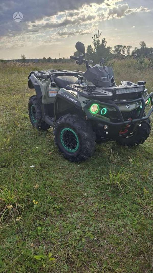 Can-Am Outlander 2018 Viļņa, ar dzinēja tilpumu 0.65 L un nobraukumu 7 tūkst. km par 8400 €, foto 7 vietnē AUTOMOTO.COM.LV
