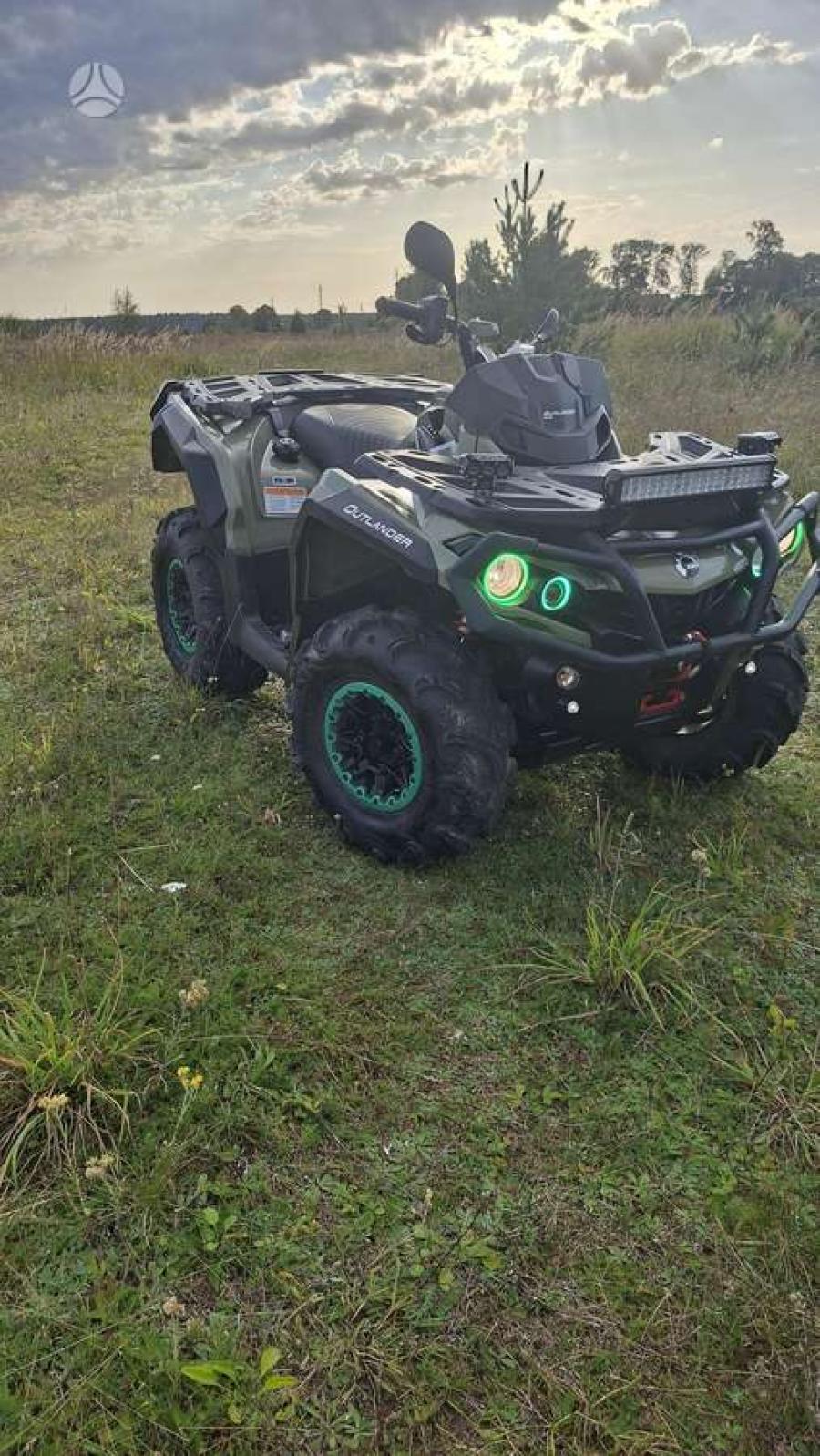 Can-Am Outlander 2018 in Vilnius, with an engine capacity of 0.65 L and mileage of 7 thousand km for 8400 €, photo 7 on AUTOMOTO.COM.LV