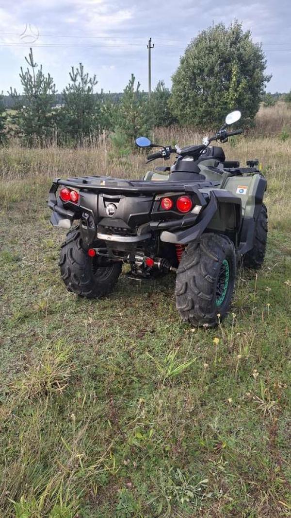 Can-Am Outlander 2018 Viļņa, ar dzinēja tilpumu 0.65 L un nobraukumu 7 tūkst. km par 8400 €, foto 8 vietnē AUTOMOTO.COM.LV
