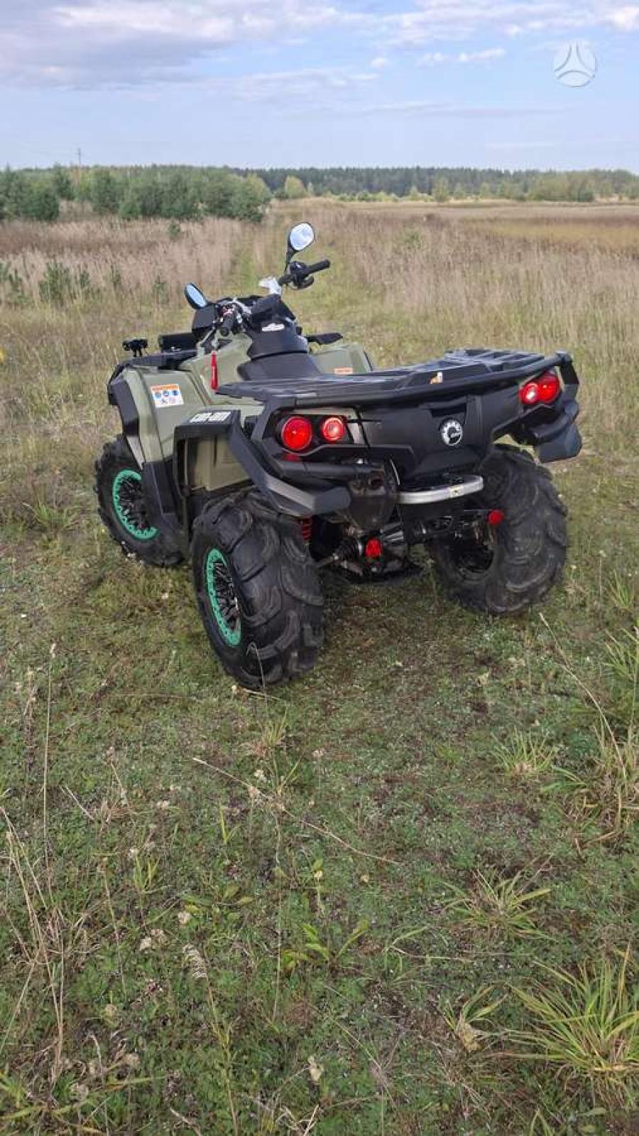 Can-Am Outlander 2018 in Vilnius, with an engine capacity of 0.65 L and mileage of 7 thousand km for 8400 €, photo 9 on AUTOMOTO.COM.LV