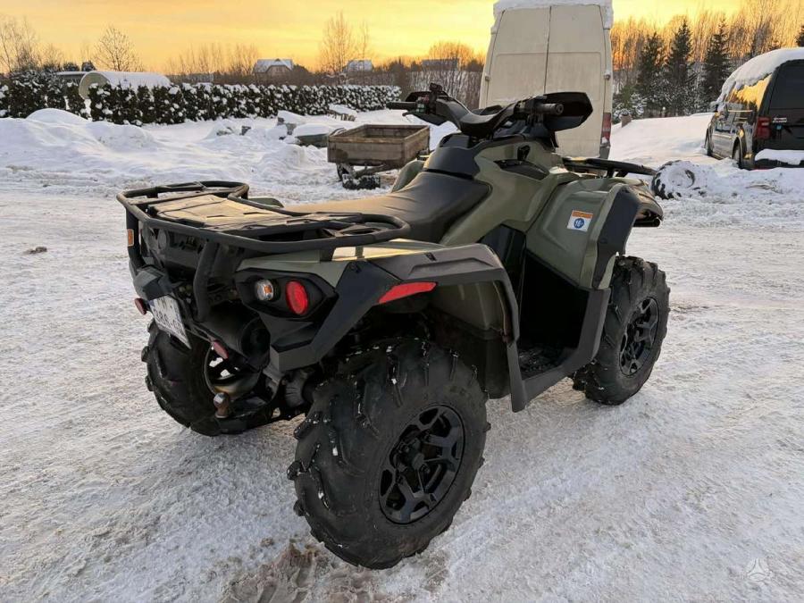 Can-Am Outlander 2019 Telšiai, ar dzinēja tilpumu 0.45 L un nobraukumu 5 tūkst. km par 4150 €, foto 2 vietnē AUTOMOTO.COM.LV