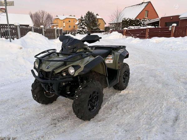 Can-Am Outlander 2019 Telšiai, ar dzinēja tilpumu 0.45 L un nobraukumu 5 tūkst. km par 4150 €, foto 6 vietnē AUTOMOTO.COM.LV
