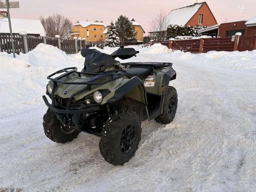 Can-Am Outlander 2019 Telšiai, ar dzinēja tilpumu 0.45 L un nobraukumu 5 tūkst. km par 4150 €, foto 6 vietnē AUTOMOTO.COM.LV