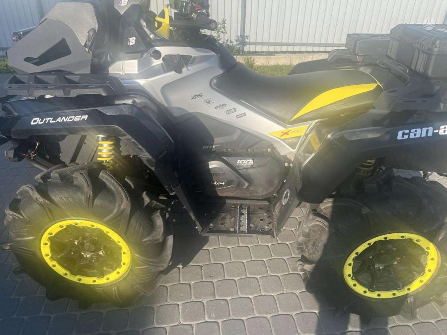 Can-Am Outlander 2019 in Salcininkai, with an engine capacity of 1.00 L and mileage of 8 thousand km for 12500 €, photo 3 on AUTOMOTO.COM.LV