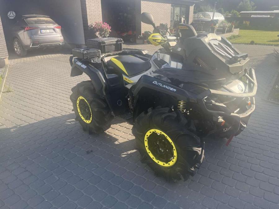 Can-Am Outlander 2019 in Salcininkai, with an engine capacity of 1.00 L and mileage of 8 thousand km for 12500 €, photo 4 on AUTOMOTO.COM.LV