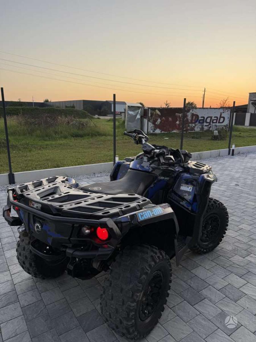 Can-Am Outlander 2019 в Вильнюс, объемом двигателя 1.00 л и пробегом 9 тыс. км за 8150 €, фото 4 на AUTOMOTO.COM.LV
