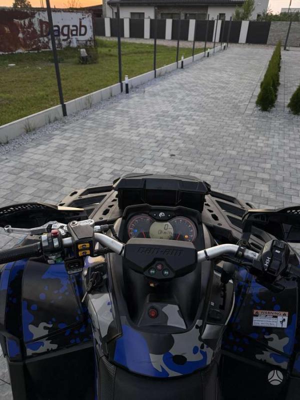 Can-Am Outlander 2019 Viļņa, ar dzinēja tilpumu 1.00 L un nobraukumu 9 tūkst. km par 8150 €, foto 4 vietnē AUTOMOTO.COM.LV