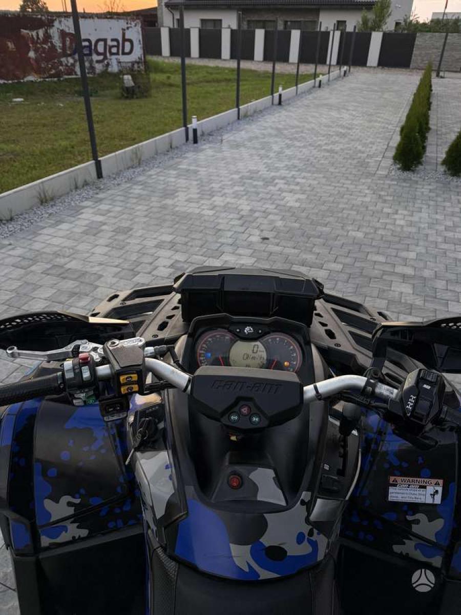 Can-Am Outlander 2019 в Вильнюс, объемом двигателя 1.00 л и пробегом 9 тыс. км за 8150 €, фото 5 на AUTOMOTO.COM.LV